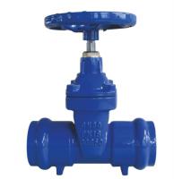 China CE Certified Socket End Gate Valve DN50-DN300 PN10-PN16 Cast Iron for sale