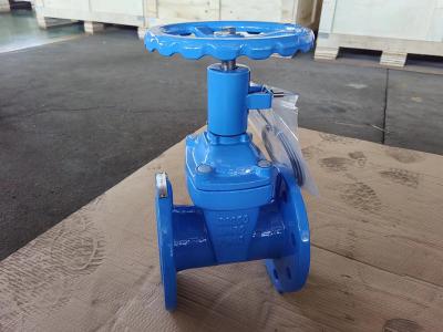 China BS5163 Resilient Wedge Gate Valve DN100 PN16 Cast Iron Flanged ISO9001 CE API for sale