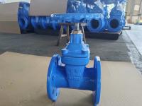 China Flanged BS5163 Gate Valve 3 inch Ductile Iron PN16 Resilient Seated for sale