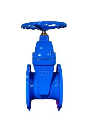 China DIN F4 Resilient Seated Gate Valve PN10 PN16 DN50 DN800 Ductile Iron CE ISO for sale