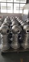 China Custom Cast Iron Vertical Fire Hydrant 2 Way Pillar Hydrant DN150 for sale