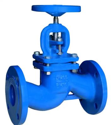 China Cast Iron Flanged Globe Valve PN10-PN16 DN50-DN300 Manual Handwheel for sale