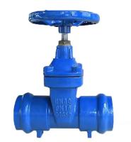 China EN558-1 Manual Socket End Gate Valve Flexible Wedge For Fire Fighting for sale