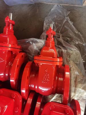 China Ductile Iron Metal Seat Gate Valve DN50-DN300 PN10-PN16 for Oil and Gas for sale