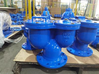 China Double Orifice Air Valve PN10 PN16 DN50-DN200 Cast Iron Ductile Iron Flanged for sale