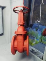 China Flanged Metal Seat Gate Valve DN50-DN300 PN10-PN16 Cast Iron Ductile Iron for sale