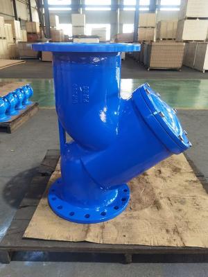 China Cast Iron Y Strainer DN50-DN300 Flanged End PN10/PN16 for Water Steam Oil for sale