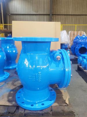 China Cast Iron Swing Check Valve with Damper DN50-DN300 125lb-150lb for sale