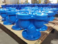China Flanged Double Orifice Air Valve PN10/PN16 DN50-DN200 for Water Steam Oil Gas for sale