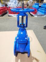 China DN50-DN800 Soft Seat Gate Valve Rising Stem Class A Seat Leakage Flanged Cast Iron for sale