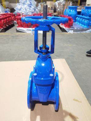 China DN50-DN800 Soft Seat Gate Valve Rising Stem Class A Seat Leakage Flanged Cast Iron for sale