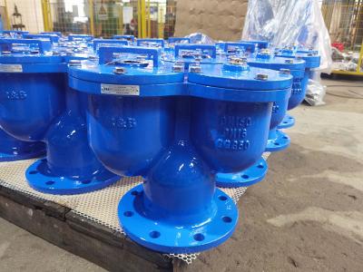 China Flanged Double Orifice Air Valve DN50-DN200 Ductile Iron -20C to 120C for sale