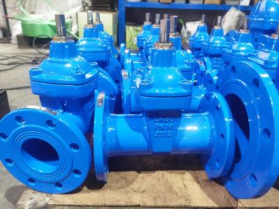 China EN1092 F5 Ductile Iron Gate Valve Flanged PN10/PN16 DN50-DN600 for sale