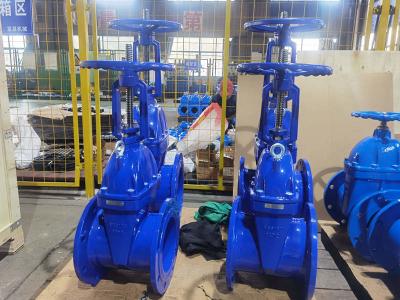 China GGG40 GGG50 Ductile Iron Flanged Wedge Gate Valve DN50-DN800 PN10 PN16 for sale