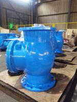 China Cast Iron Swing Check Valve DN50-DN300 JIS B2043 with Counter Weight -20C to 120C for sale