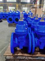 China DN50-DN800 Soft Seat Non-Rising Stem Gate Valve PN10/PN16 Flanged for Petrochemical for sale