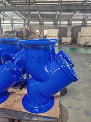 China Cast Iron Ductile Iron Y Strainer Valve Flanged DN50-DN300 PN10 150LB for Water Steam Oil for sale