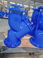China SS316 Y Strainer Valve Flanged Cast Iron PN10 PN16 DN50 DN300 Water Steam Oil for sale