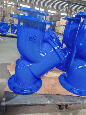 China SS316 Y Strainer Valve Flanged Cast Iron PN10 PN16 DN50 DN300 Water Steam Oil for sale