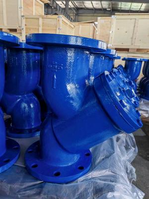 China Flanged Y Strainer Valve Cast Iron Ductile Iron SS304 SS316 Screen PN10 PN16 DN50 DN300 for sale