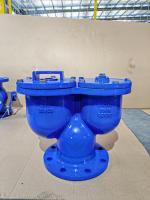 China DN50-DN200 Double Orifice Air Valve Cast Iron Ductile Iron PN10 PN16 Flanged for sale