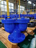 China Double Orifice Air Valve DN50-DN200 PN10/PN16 Cast Iron Ductile Iron Flanged for sale