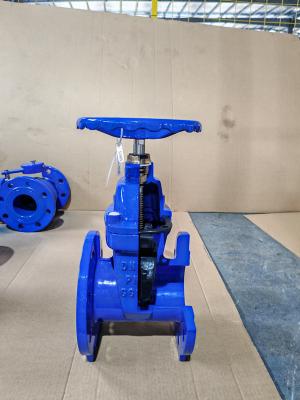 China Soft Seated F4 Gate Valve DN50-DN800 PN10/PN16 with EPDM Gasket and Epoxy Coating for sale
