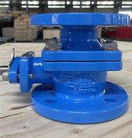 China Industrial Ductile Iron Flanged Ball Valve PN16 DN50 for Water Oil Gas for sale