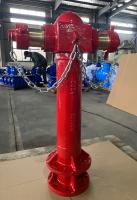 China BS750 Vertical Fire Hydrant DN100 PN16 Cast Iron Red Painted ISO9001 for sale