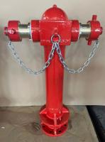 China BS750 Vertical Fire Hydrant DN100 PN16 Cast Iron Red Painted ISO9001 for sale