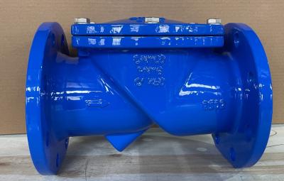 China Cast Iron Rubber Seat Check Valve BS5153 DN50-DN300 PN10-PN16 Swing Non Return for sale