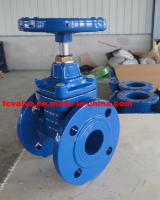 China Soft Seat Gate Valve DN50-DN800 PN10-PN16 Rising Stem Handwheel Operation for sale