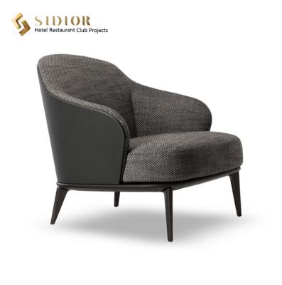 China Living Room Leisure Sofa Chair W75cm Velvet Tufted Armchair SGS Approved for sale