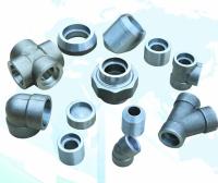 China 16Mn Sch80 Carbon Steel 90 Degree Elbow ASME B16.11 3000LB for sale