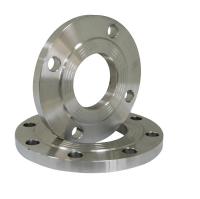 China EN 1092-1 DN100 Forged Steel Flange PN16 RF Face Type01 Plate Flange for sale