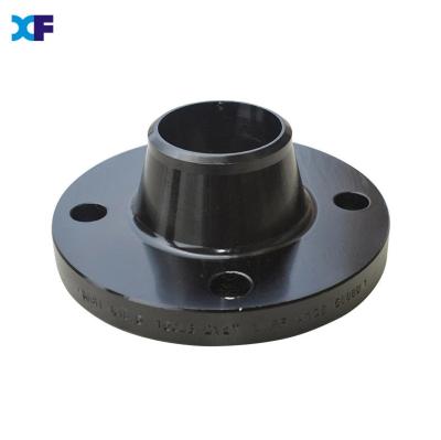 China Class 300 Carbon Steel Forged Flange ANSI B16.5 ASME B16.47 Black Paint 1/2-18 Inch for sale