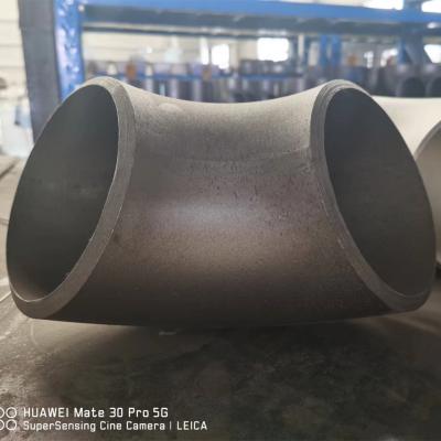 China ASME B16.9 PN16 180 Degree Pipe Elbow Fitting A234 WPB for Ship Building Water Treatment for sale