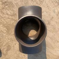 China Seamless Carbon Steel Equal Tee DN100 SCH40 Butt Weld Pipe Fitting DIN EN 10253 for sale