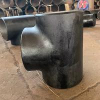 China Carbon Steel Stainless Steel Equal Tee Pipe Fitting DIN2616 DN40 SCH40 Butt Weld for sale