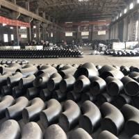 China DN200 Steel Pipe Elbow EN10253-1 JIS B2313 R=1D-20D Butt Weld Carbon Steel for sale