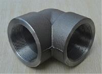 China 3000LB 2000LB Threaded SW Fitting ASME B16.11 ASTM A105 Elbow Cap Tee for sale