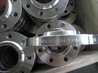 China 64 Inch Forge Flange BS4504 BS10 PN16 SORF Carbon Steel ST37.2 Yellow Painting for sale