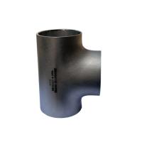 China EN10204 3.1 P265GH Butt Welded Pipe Fitting Tee Astm B16.9 Beveling End for sale