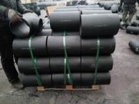 China ANSI B16.9 ASTM A234WPB CARBON STEEL PIPE TEE BLACK for sale