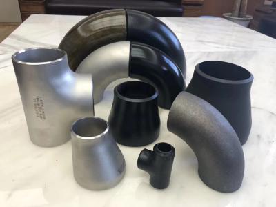 China Carbon Steel Butt Welded Pipe Fittings ASME B16.9 A234WPB 45D 90D 180D Elbow 1/2-48 Inch for sale