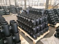 China Carbon Steel Butt Welded Pipe Fittings ASME B16.9 A234WPB 45D 90D 180D Elbow 1/2-48 Inch for sale
