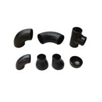 China Schedule 40 Steel Pipe Cap ANSI B16.9 Pipe Fitting Elbow Tee Reducer A234 WPB for sale
