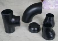China ASTM A234 WPB Carbon Steel Pipe Elbow 90 Degree SCH40 SCH80 Long Radius 1.5D for sale