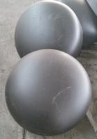 China Carbon Steel A234 WPB Pipe Cap ANSI B16.28 0.5 to 48 Inch Black Paint for sale