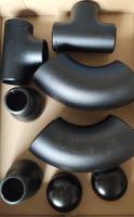 China Carbon Steel A234 WPB Pipe Cap ANSI B16.28 0.5 to 48 Inch Black Paint for sale